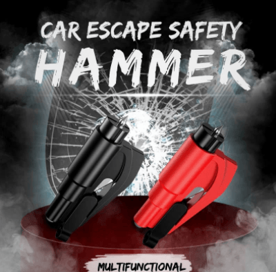 Glass Window Breaker Emergency Tool - Multifunctional | Cajjon